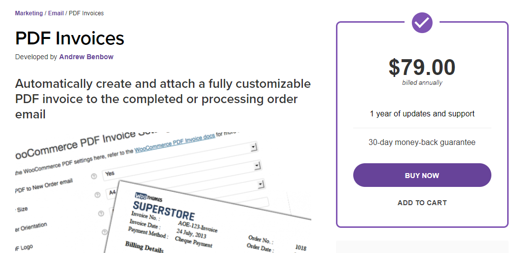 7 Best WooCommerce PDF Invoice Plugins of All Time | WooKeeper