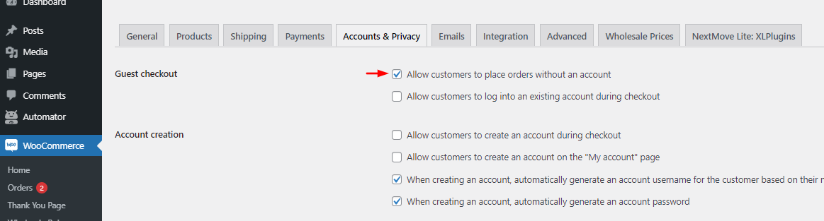 How to Enable WooCommerce Guest Checkout - 2 Different Ways