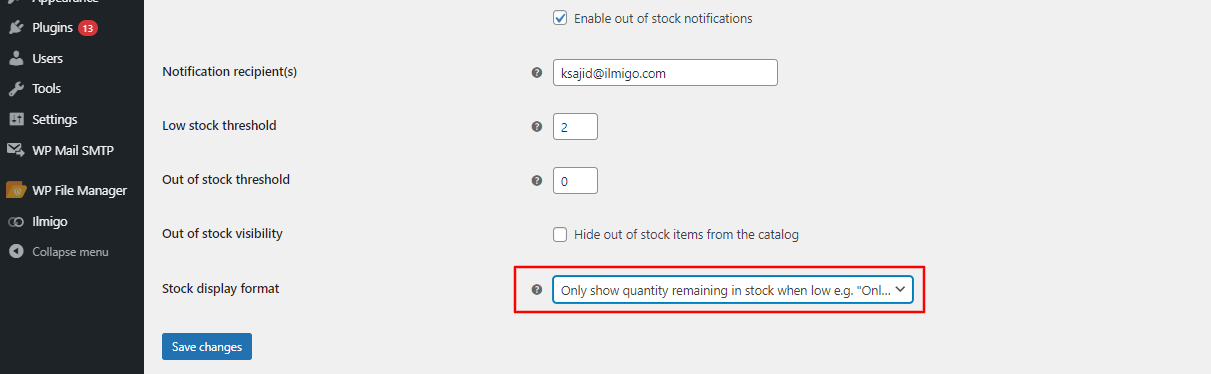 How to Change the Stock Display on a Single Product Page in WooCommerce