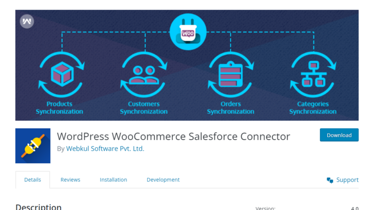 WordPress WooCommerce Salesforce Connector - WooKeeper