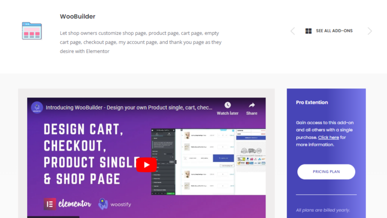 WooBuilder – Woostify Pro - WooKeeper