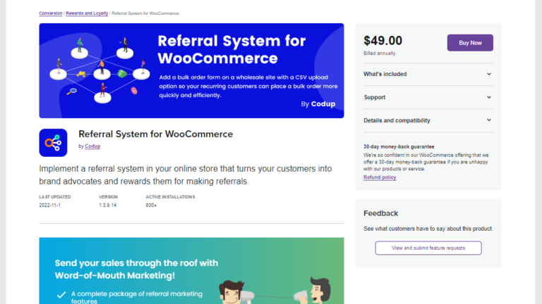 Referral System for WooCommerce - WooKeeper