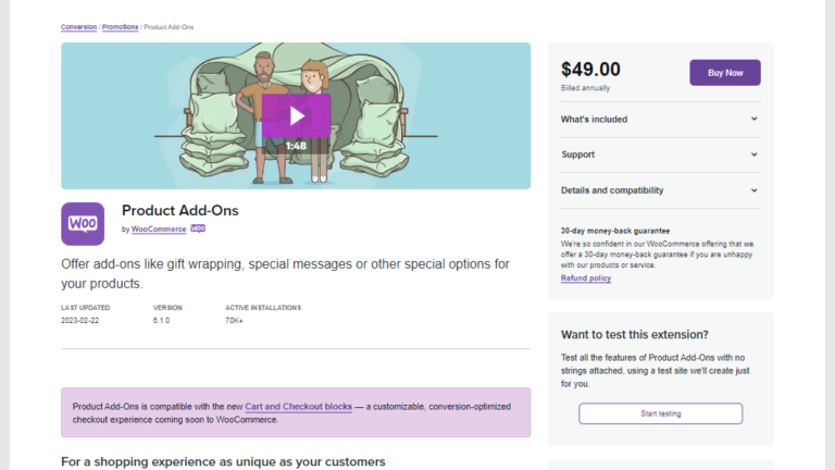WooCommerce Product Add-Ons - WooKeeper
