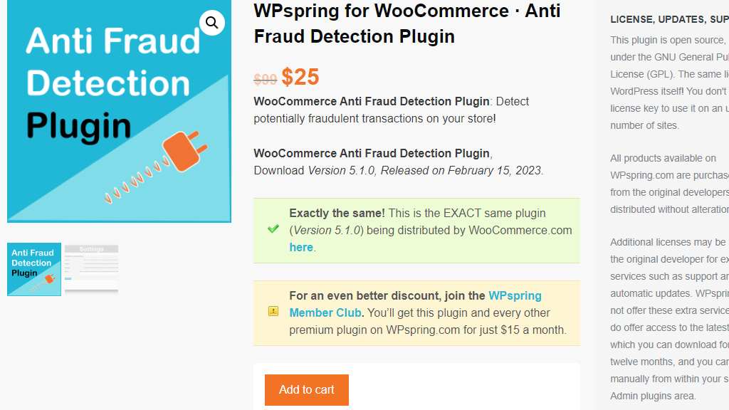 Wpspring For Woocommerce Anti Fraud Detection Plugin Wookeeper