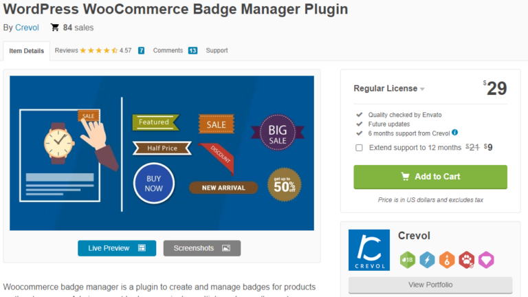 WordPress WooCommerce Badge Manager Plugin - WooKeeper