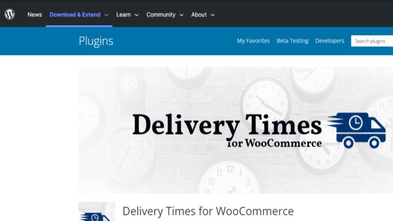 Delivery Times for WooCommerce - WooKeeper