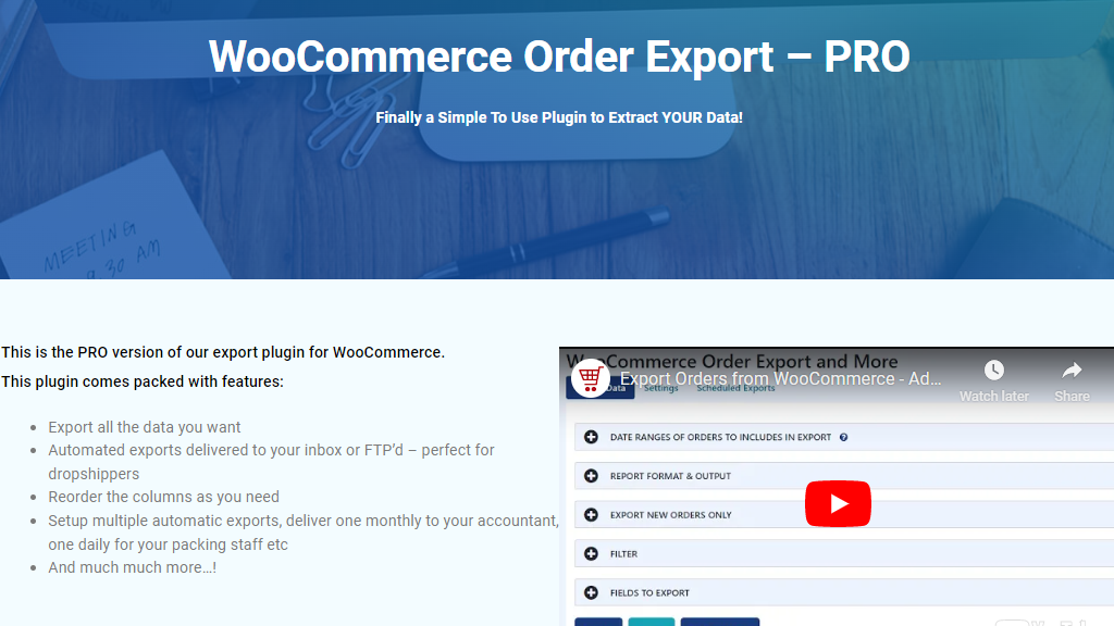 WooCommerce Order Export – PRO - WooKeeper WooCommerce Order Export – PRO - WooKeeper