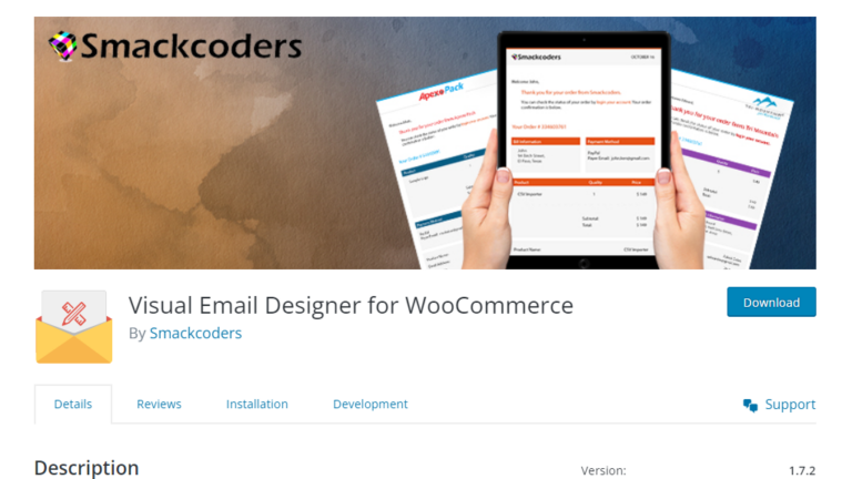 WooCommerce Visual Email Designer - WooKeeper