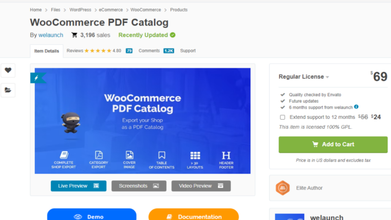 WooCommerce PDF Catalog - WooKeeper